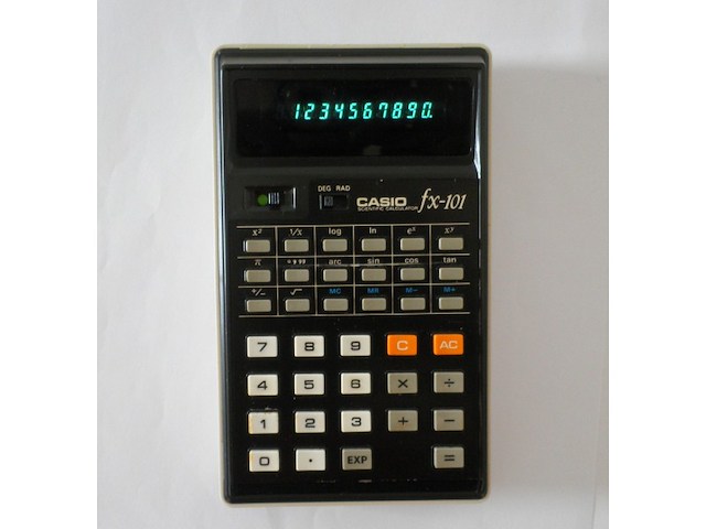 kalkulator CASIO FX-101 Made in Japan