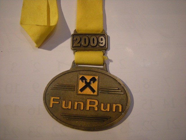 Medalja Fun Run 2009