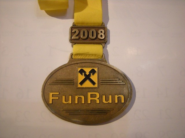 Medalja Fun Run 2008