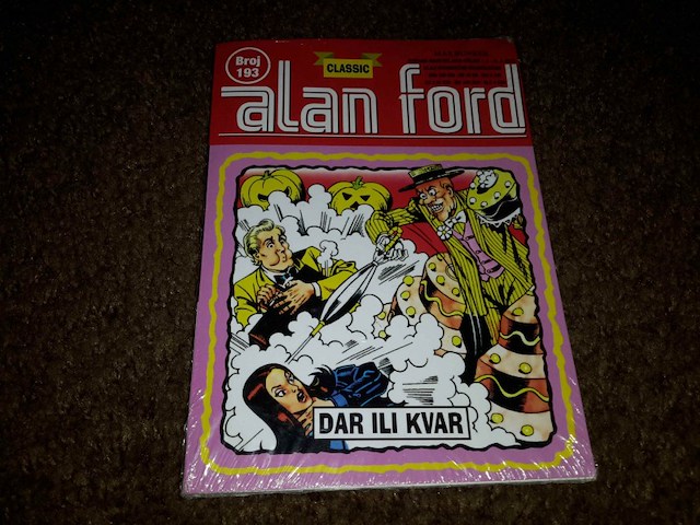 Alan Ford - Dar ili kvar , U CELOFANU (!)