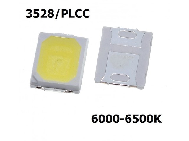 LED dioda SMD PLCC/3525 hladno bela-10 komada