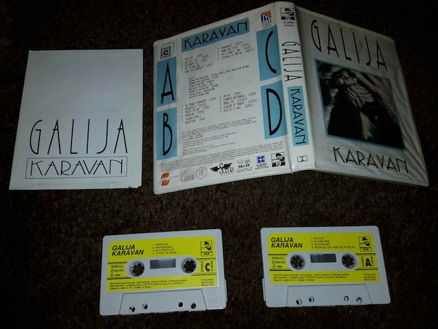 Galija - Karavan , 2 kasete box