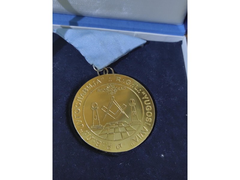 R.G.L. Yugoslavia masonska medalja