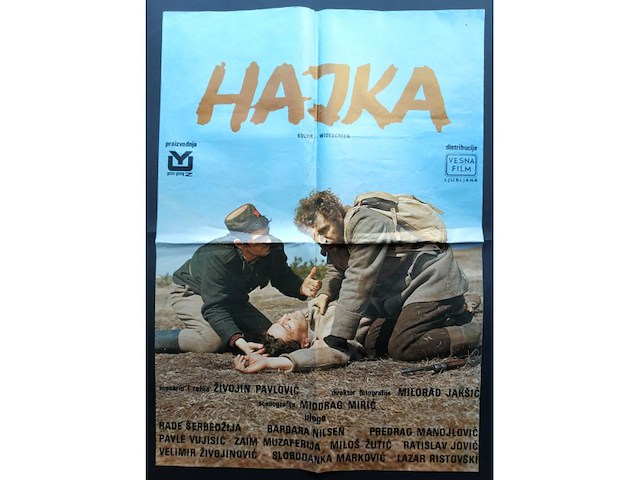 HAJKA filmski plakat 1977
