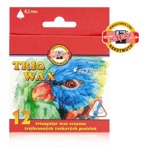 Voštane boje TRIO WAX Aquarell 1/12 Koh-I-Noor