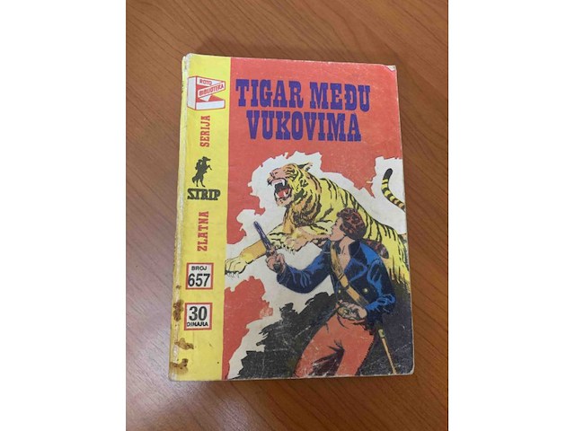 Zlatna serija 657 - Tigar među vukovima - Mark