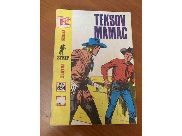 zlatna serija 654 - teksov mamac - teks