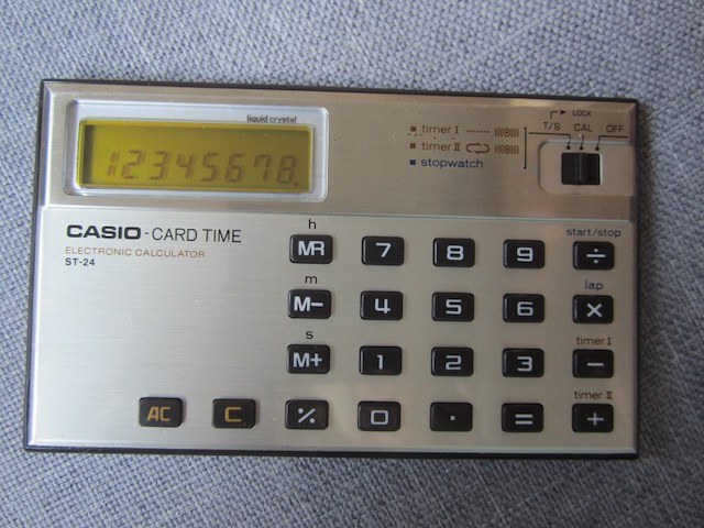 CASIO ST-24 stari CARD kalkulator