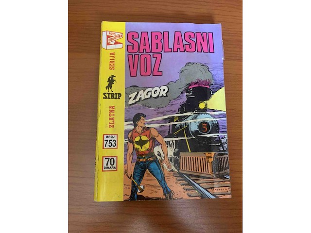 Zlatna serija 753 - Sablasni voz - zagor