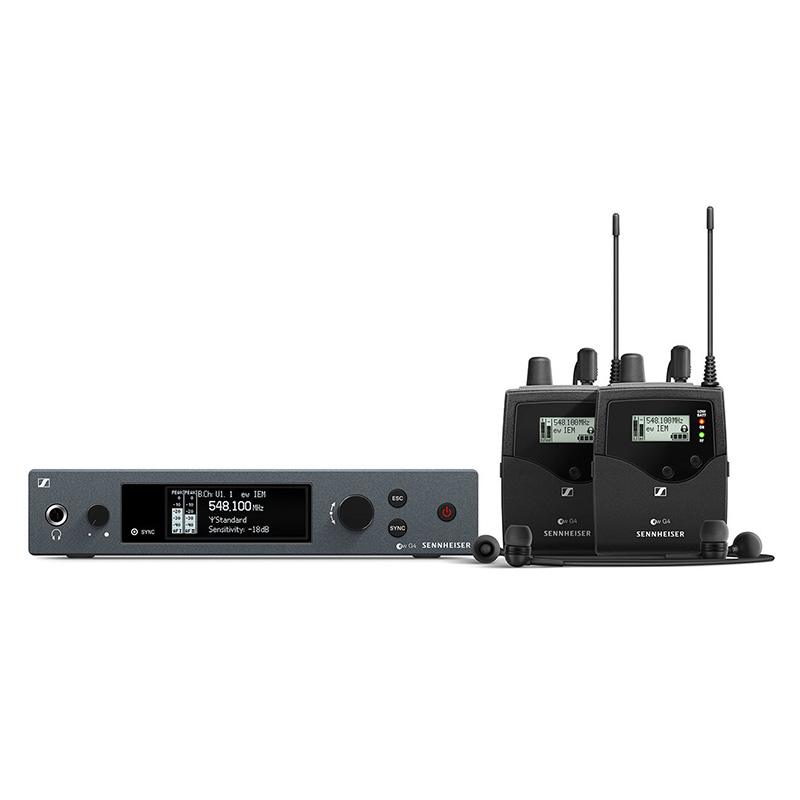 Sennheiser ew IEM G4-TWIN-B wireless monitoring system