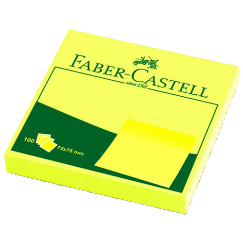 FABER-CASTELL Samolepljivi blokčići 565434 (Žuti)