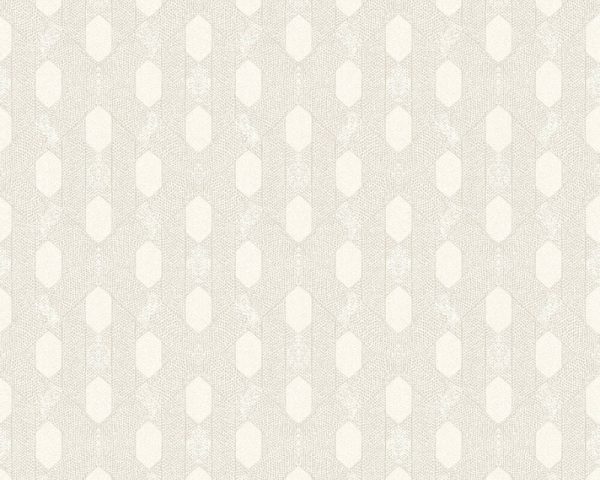 Architects Paper Wallpaper «Graphics, Cream, Grey, Metallic, Taupe» 369733