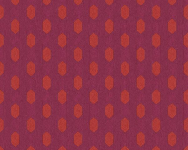 Architects Paper Wallpaper «Graphics, Orange, Purple, Red» 369731