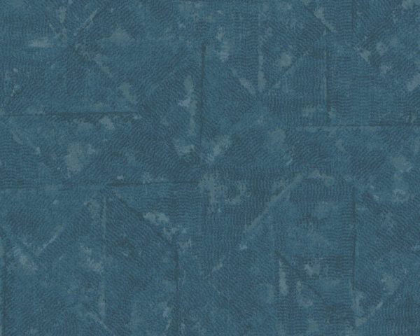 Architects Paper Wallpaper «Uni, Blue, Grey, Metallic, Silver» 369751