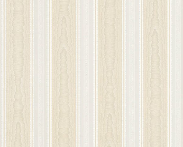 Livingwalls Wallpaper «Fabric, Beige, White» 765826