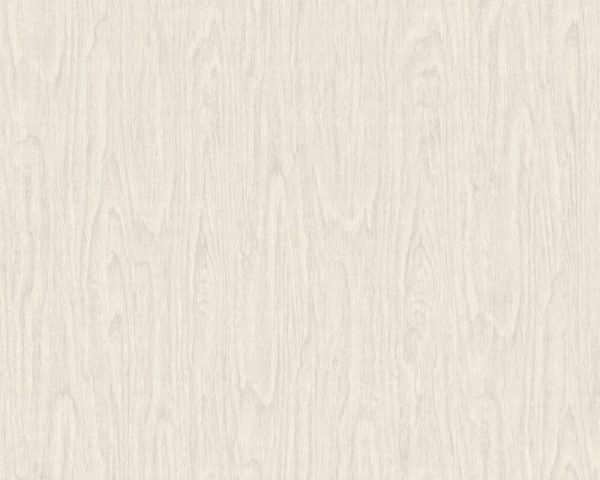 Versace Home Wallpaper «Wood, Beige, Cream, White» 370521