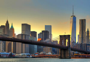 Brooklyn Bridge at Sunset 00148