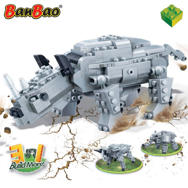 BanBao kocke Dinosaur transformers 3 u 1 6851