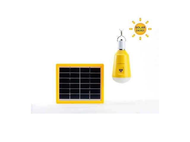 Solarni panel + 1x2W sijalica