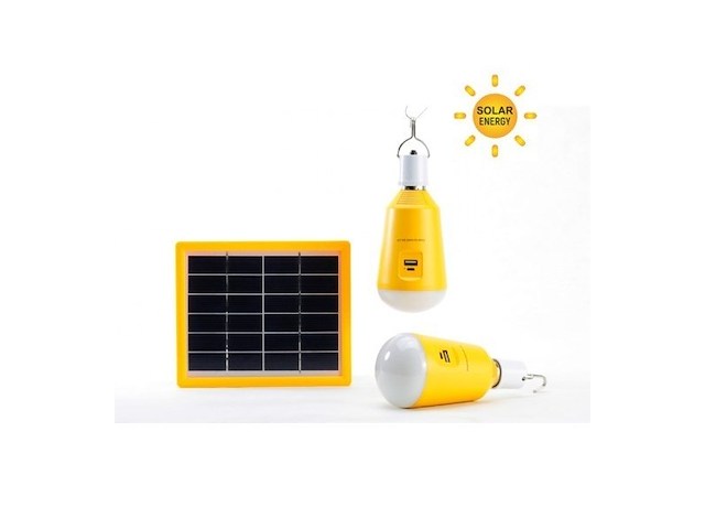 Solarni panel + 2x2W sijalice