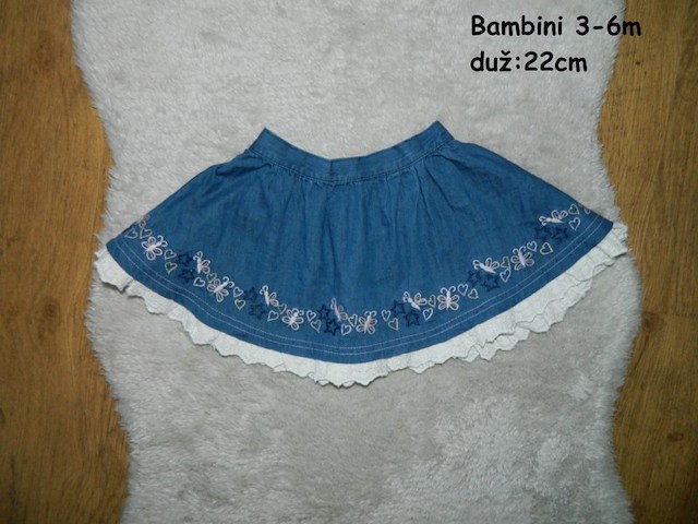 Bambini suknja 3-6 M