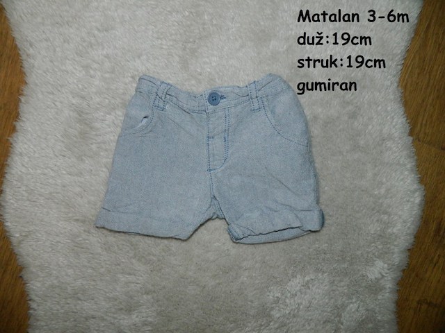 Matalan šorts 3-6 M-kao NOV
