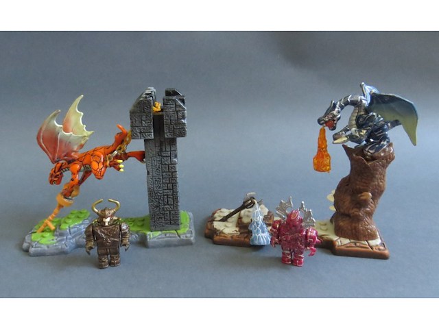 Mega Blocks DRAGONS - ZMAJEVI dva seta