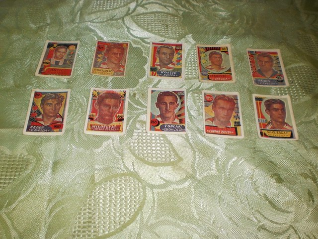 FK Crvena zvezda - stare slicice iz 1960 godine