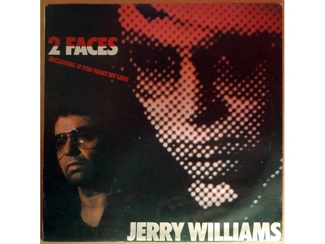 LP JERRY WILLIAMS - 2 Faces (1983), PGP, MINT