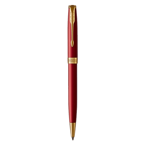 PARKER Hemijska olovka Sonnet Red Lacquer GT 1931476 (Crvena/Zlatna)