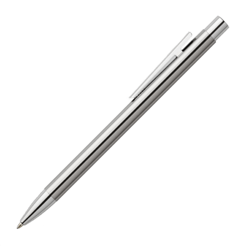 FABER-CASTELL Hemijska olovka Neo Slim Stainless Steel Shiny 342020