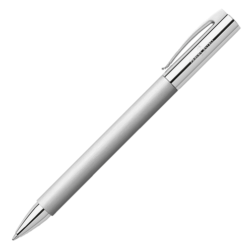 FABER-CASTELL Hemijska olovka Ambition Stainless Steel Twist- 148152