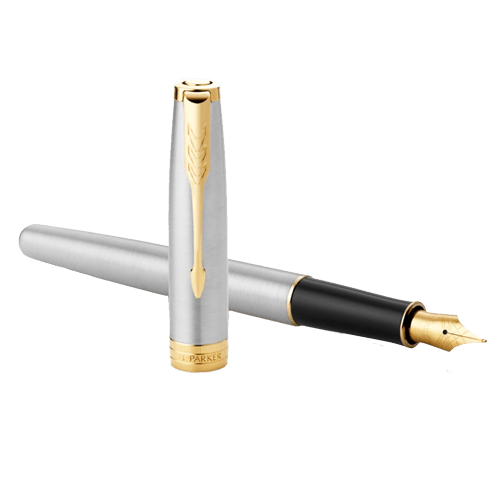 PARKER Nalivpero Sonnet Stainless Steel 1931504 (Sivo/Zlatno)