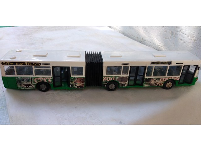 Majorette-Dinkie toys autobus 39 cm.,vrata se ne zatvar