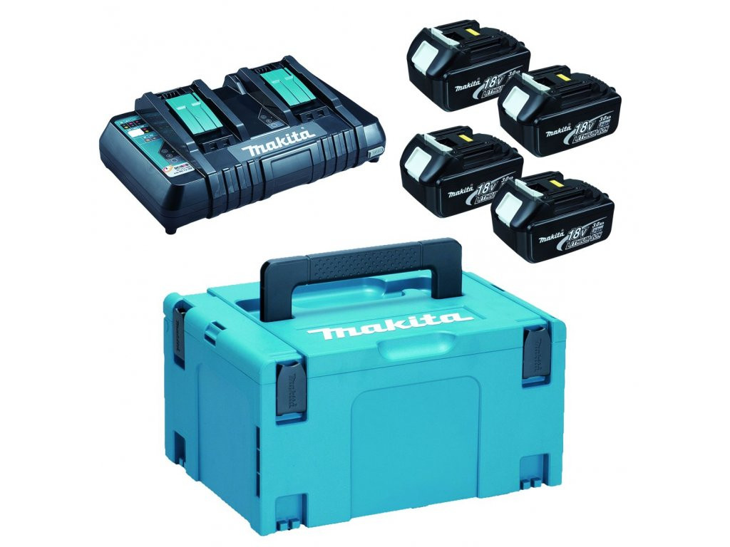 Makita-Power source kit Makpac 197970-3, (4x18V 4,0Ah)