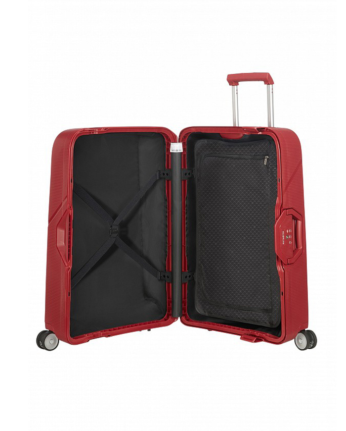 KOFER MAGNUM-SPINNER 75/28 RUST RED TROLLEY Samsonite