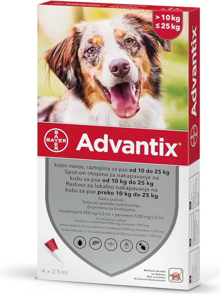 Advantix 250 (10-25kg, 2.5ml)