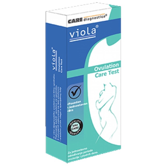 TEST VIOLA OVULATION CARE
Opis
INFORMACIJE
NALOG
SERVIS
KORISNI LINKOVI