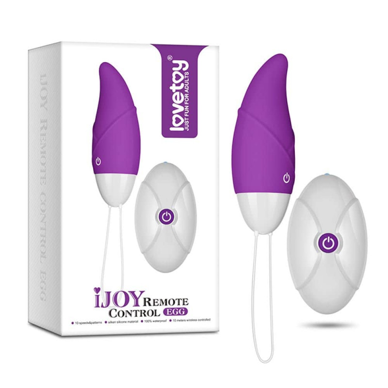 IJOY Remote Control Egg Purple LVTOY00377/ 6187