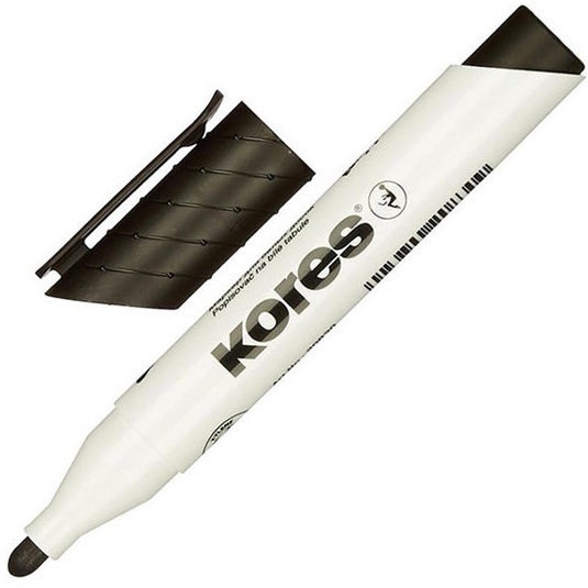 Whiteboard marker Crni 1-3mm Kores