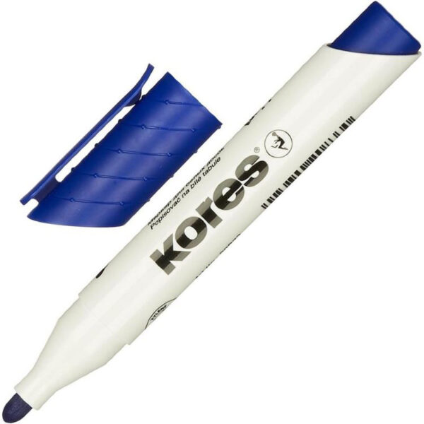 Whiteboard marker Plavi 1-3mm Kores