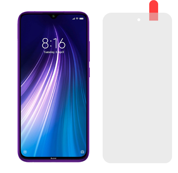 Nalepnica Display-a za Redmi 8/8A