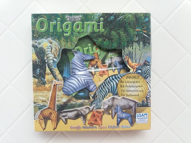 Origami Safari - Životinje NOVO