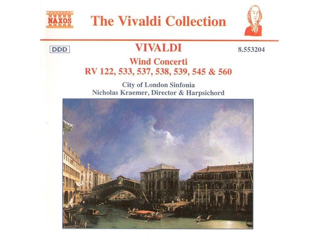 Vivaldi*, City Of London Sinfonia, Nicholas Kraemer ‎–