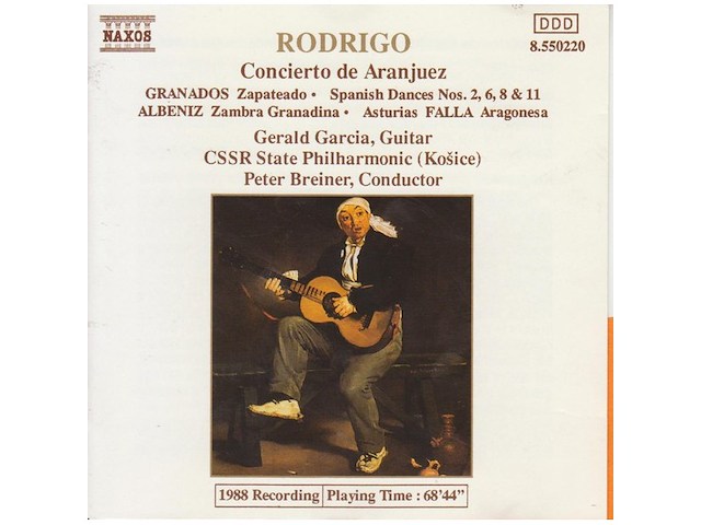 Rodrigo*, Albéniz*, Falla*, Granados* ‎– Concierto de A