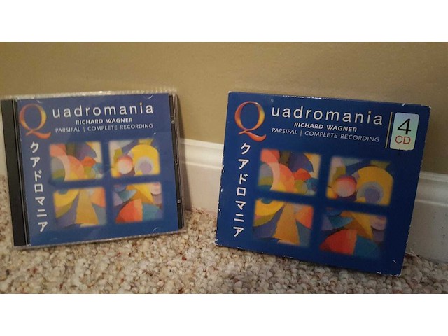 RICHARD VAGNER QUADROMANIA 4CD