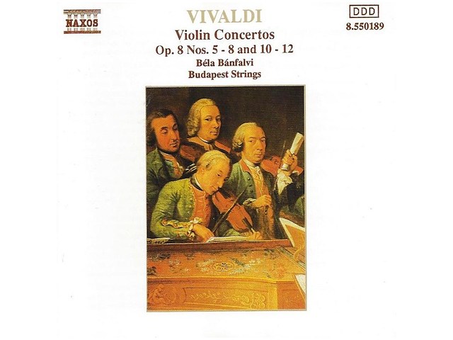 Vivaldi*, Béla Bánfalvi*, Budapest Strings ‎– Violin Co