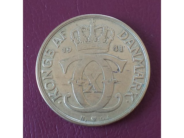 Danska 2 KRONER 1941