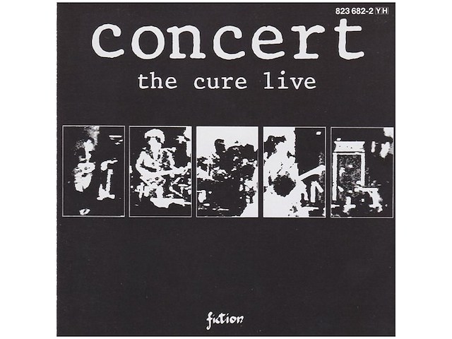 Cure ‎– Concert - The Cure Live