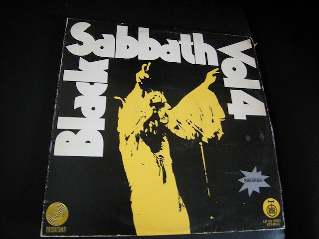 LP - BLACK SABBATH - VOL 4